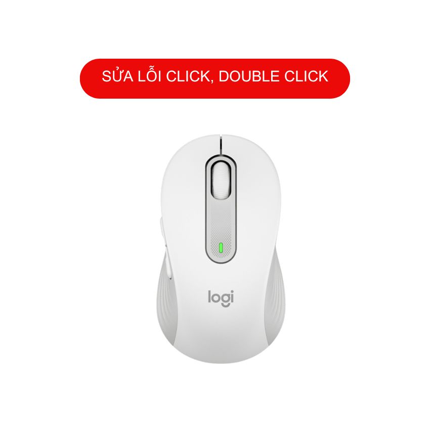 Sửa chữa lỗi click, double click Chuột không dây Logitech M650 Signature Off white 910-006264